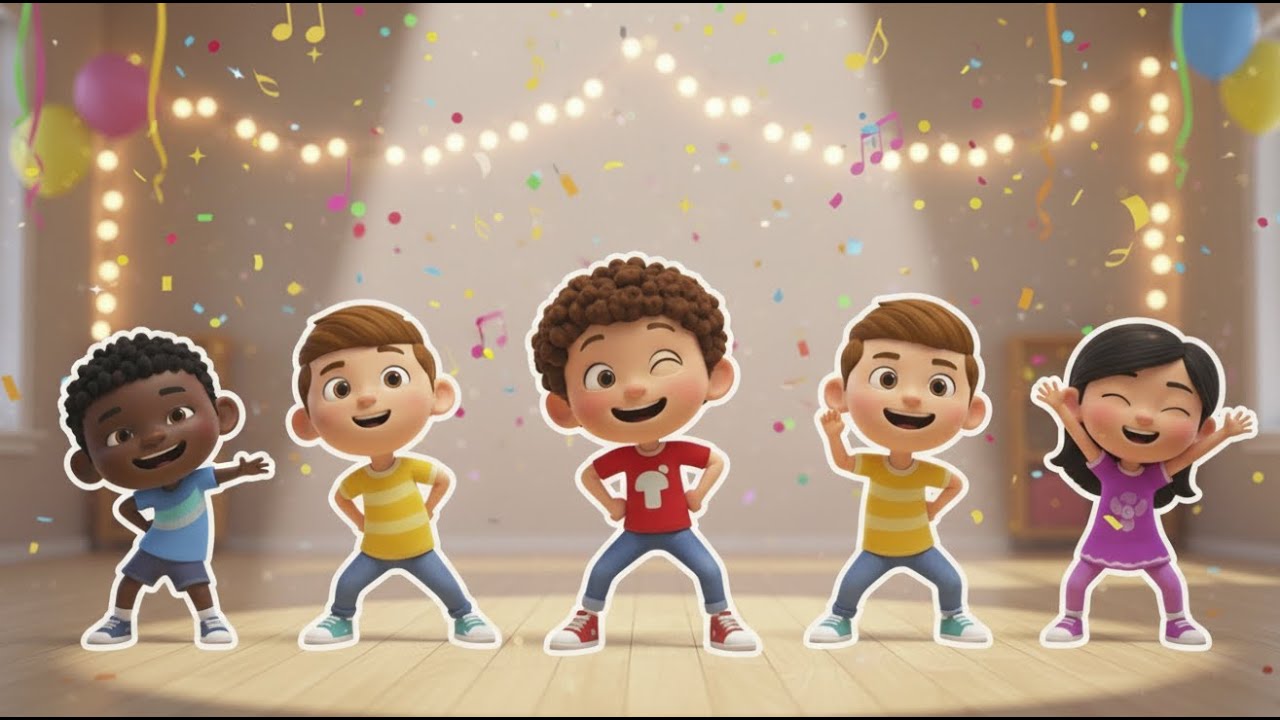Clap Your Hands & Stomp Your Feet 👏 Cha Cha Chaaaaa! Dance Song Joy ...