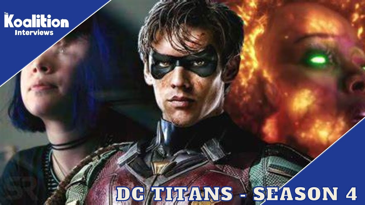 DC Titans Season 4 Cast Interview w/ EP Greg Walker, Brenton Thwaites ...