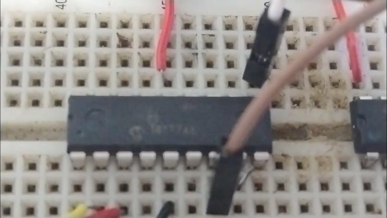 Picaxe 18M2 pantalla LCD I2C - YouTube