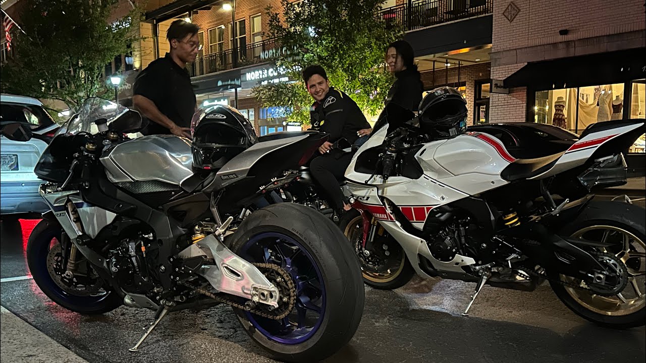 Yamaha R1M and Kawasaki Ninja Cruise to Houston Bike Meet PT1 - YouTube