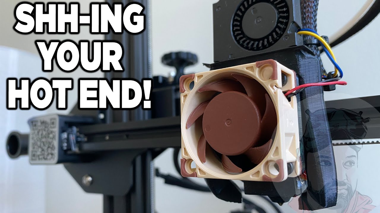 Creality Ender 3 Pro Hot End Noctua A4x20 Fan Upgrade 40mm X 20mm
