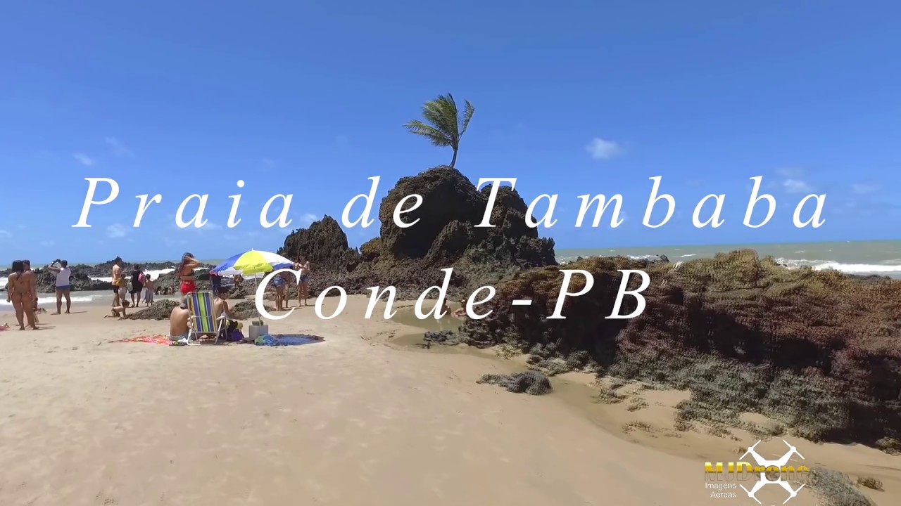Praia de Tambaba/PB Imagens Aéreas - YouTube