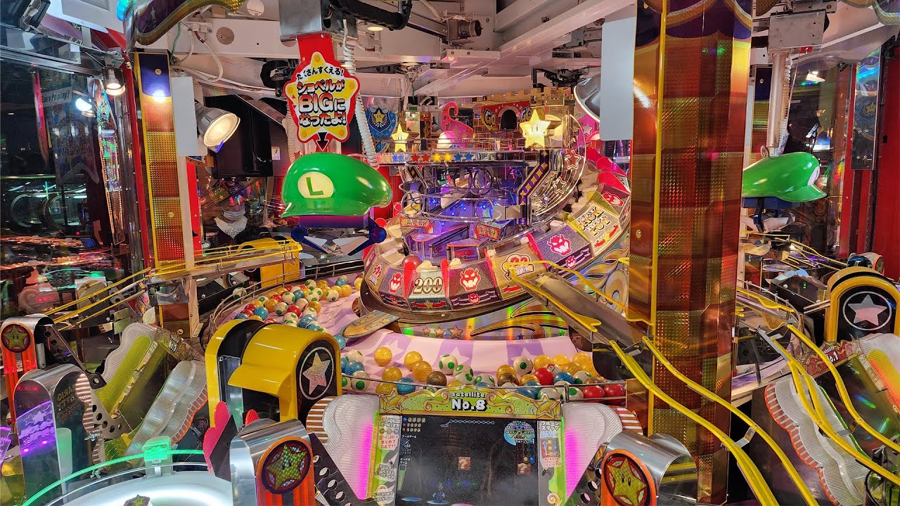 This Was The First Japanese Coin Pusher I Ever Played - YouTube