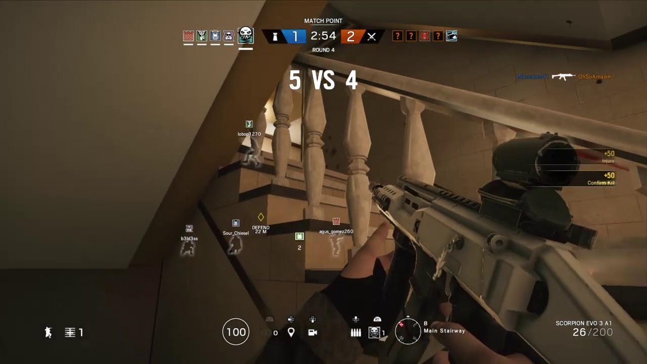 Rainbow Six Seige: Ella gameplay - YouTube