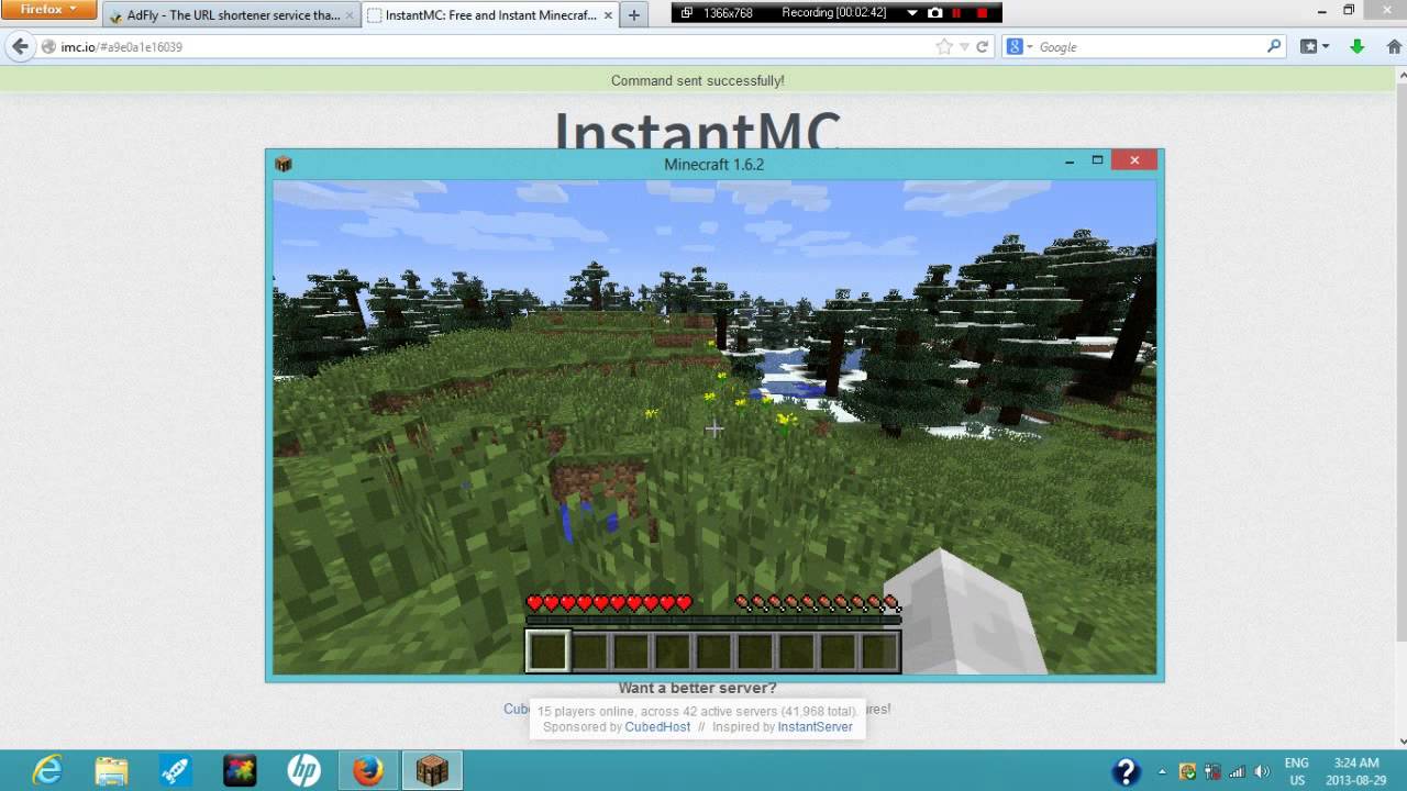 Run Your OWN Minecraft Server Without Downloading or Surveys!!! **FREE ...