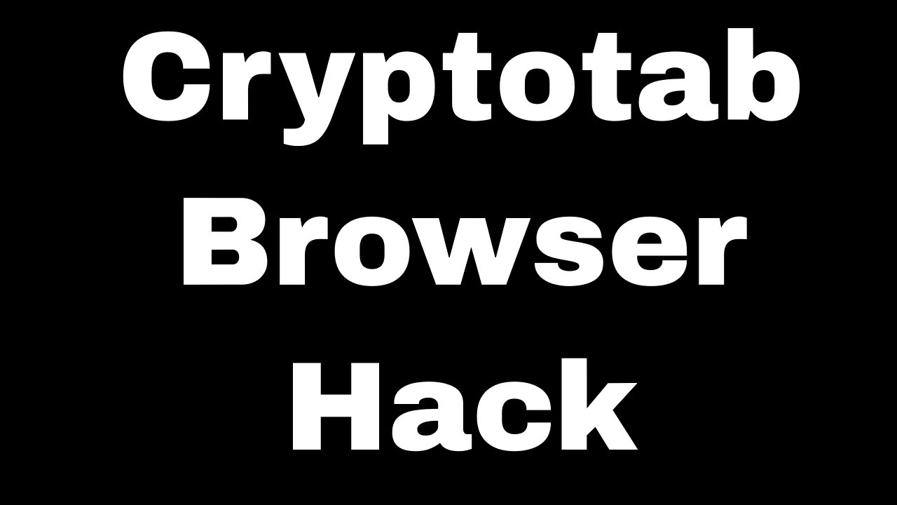 Cryptotab Browser Hack - FREE Referrals and Speed Tricks - YouTube
