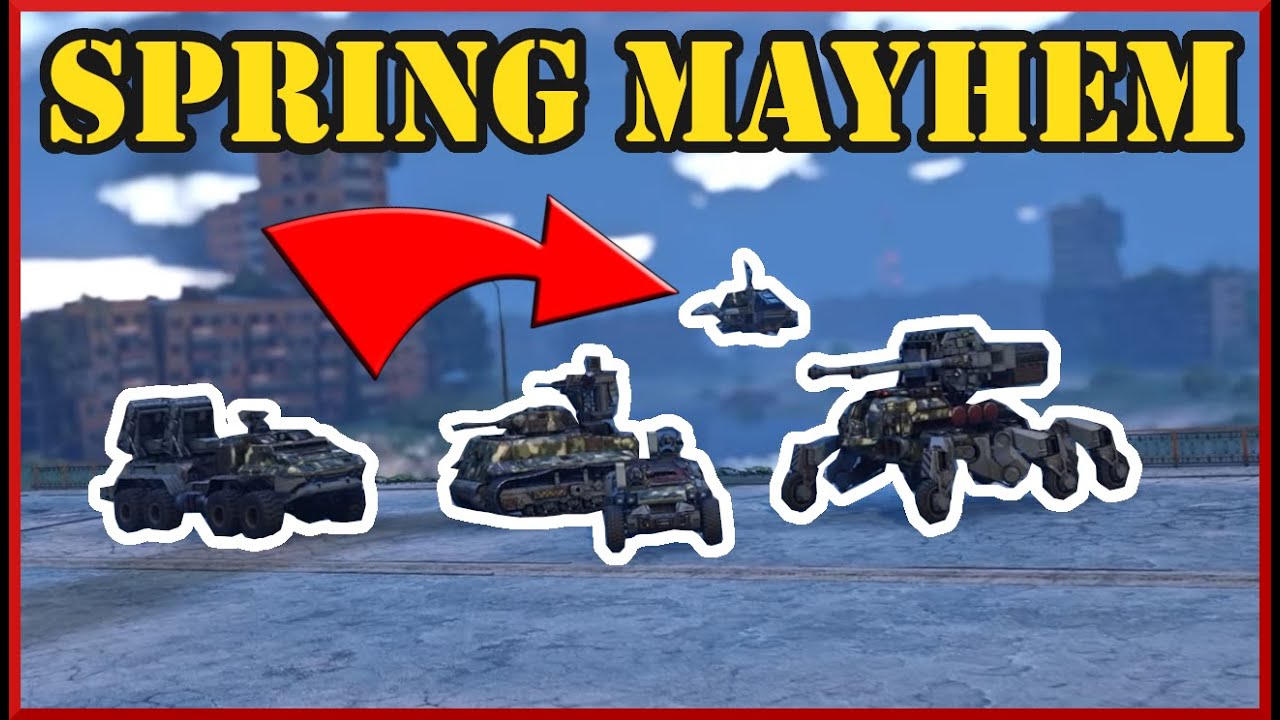 SPRING MAYHEM IS HERE! - Crossout's Spring Game-Mode & New Mini-Season ...