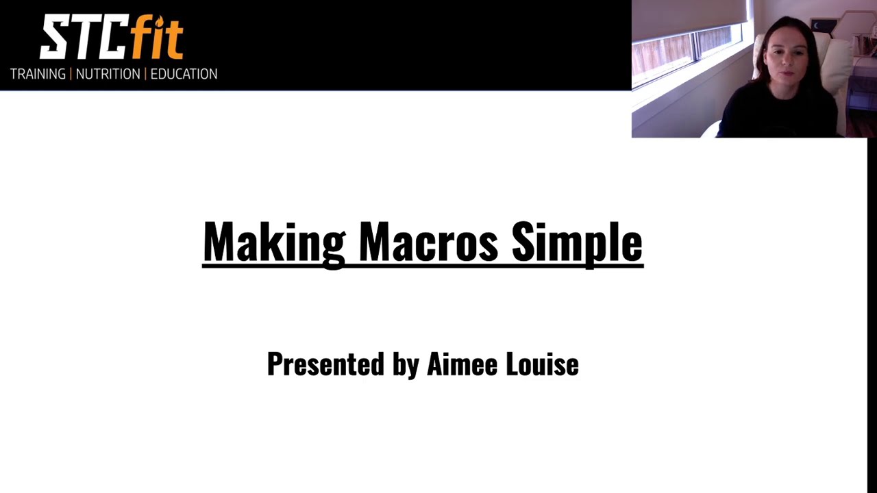 Making Macros Simple - YouTube