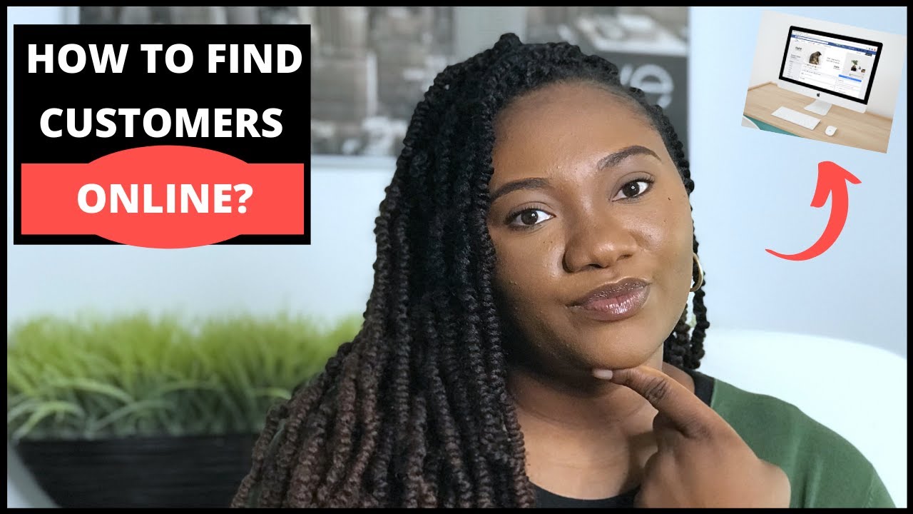 how to find customers for your business online (for free) - YouTube