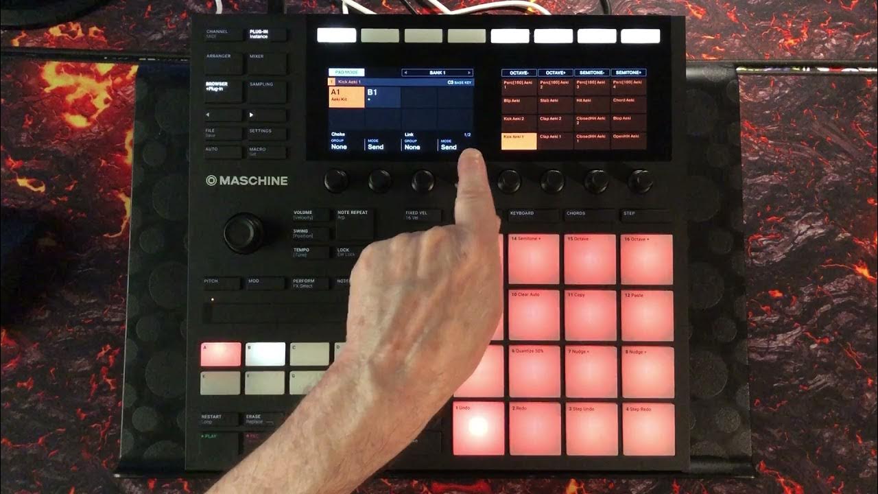 Maschine MK3 Beginners Tutorial - Setting Up Your First Project - Things You Should Do - YouTube