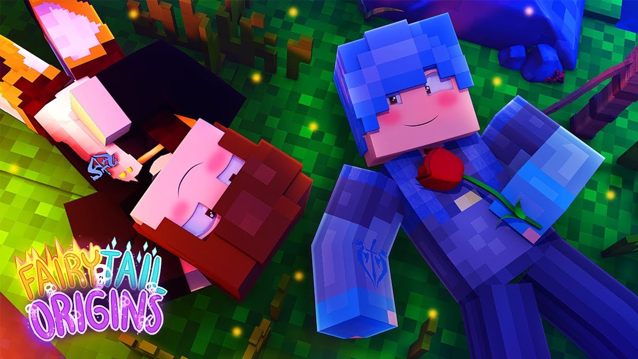 "CONFESSING MY LOVE💕" Fairy Tail Origins | Minecraft Fairy Tail ...