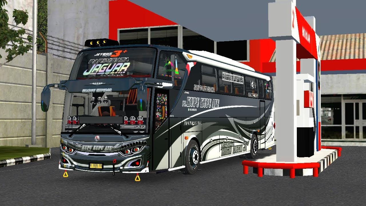 XHD JB3+ KUPU KUPU AYU VERSI BUSSID CORONG ATAS👍 - YouTube