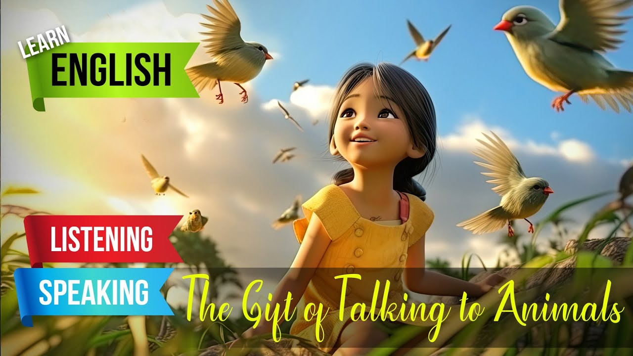 The Gift of Talking to Animals | English Listening Skills - Speaking ...