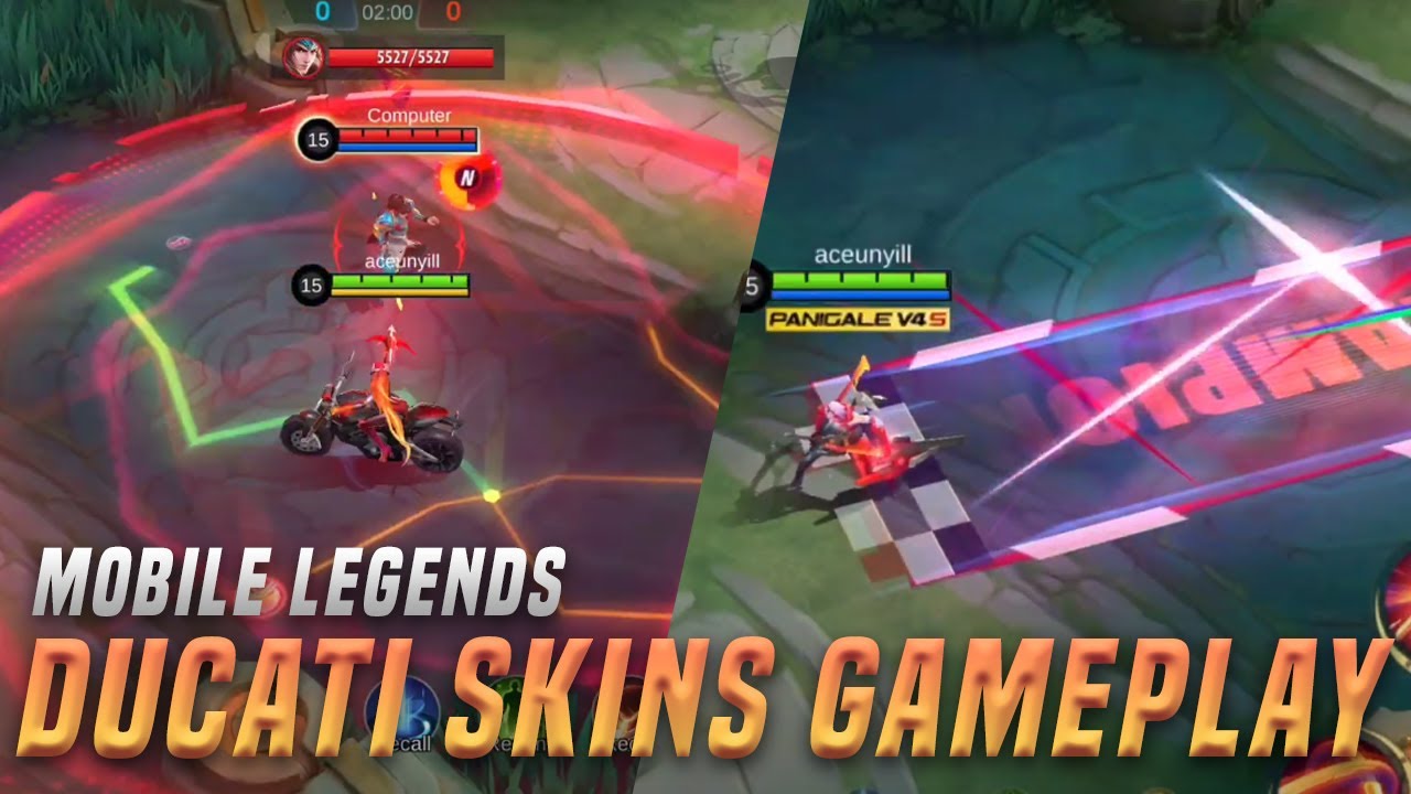 MLBB x Ducati Skins GamePlay | Mobile Legends - YouTube