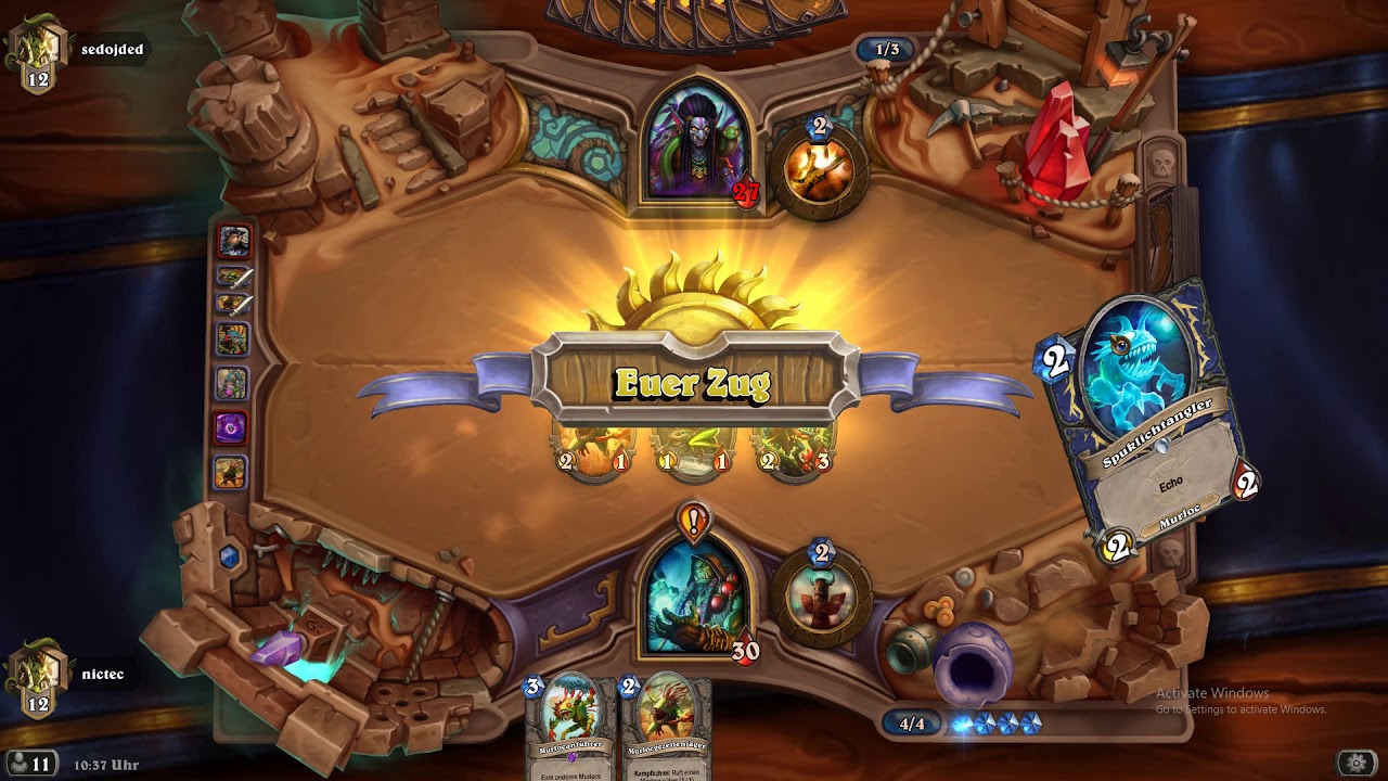 hearthstone daily 2 fast murloc games - YouTube