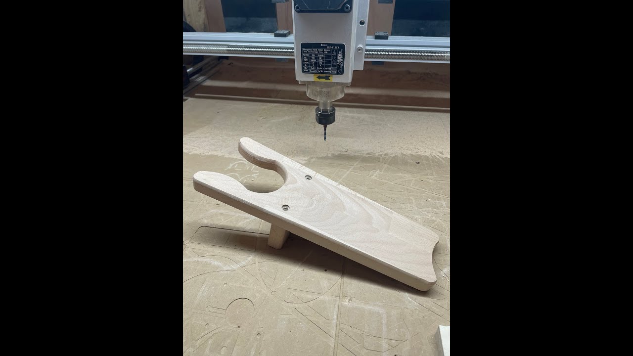 CNC made Boot-Jack - 5 minutes cut to earn 20$ - YouTube