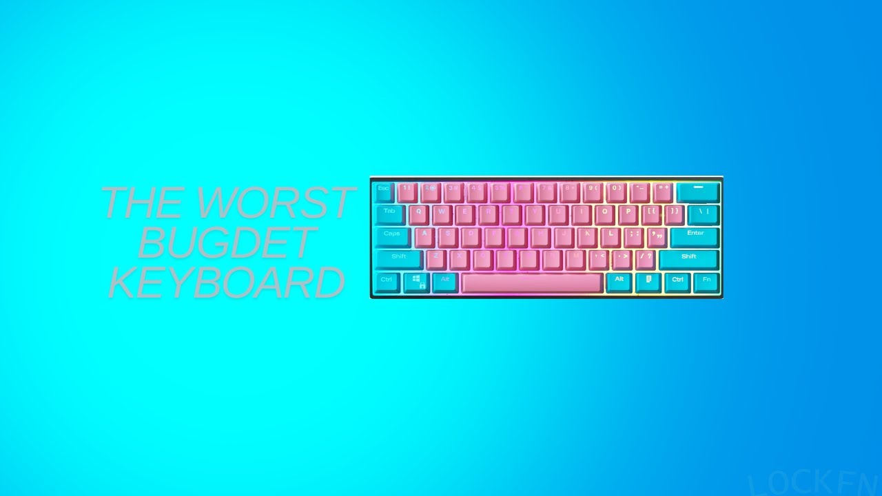 WORST KEYBOARD EVER - YouTube
