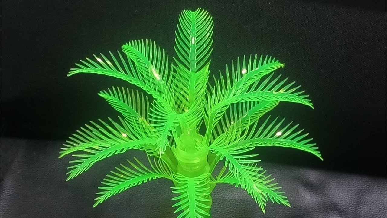 coco palm tree using pet bottles/diy/recycle/plastic bottle craft/reuse ...