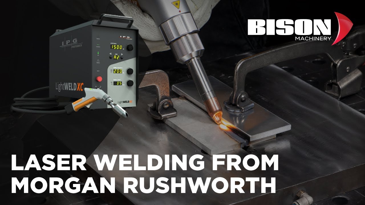 Morgan Rushworth Laser Welding Machines - YouTube