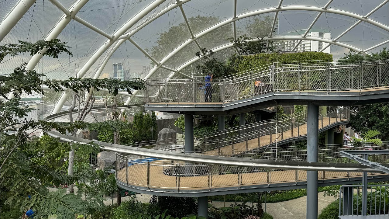 The first and only Philippine Biodome at Manila Ocean Park - YouTube