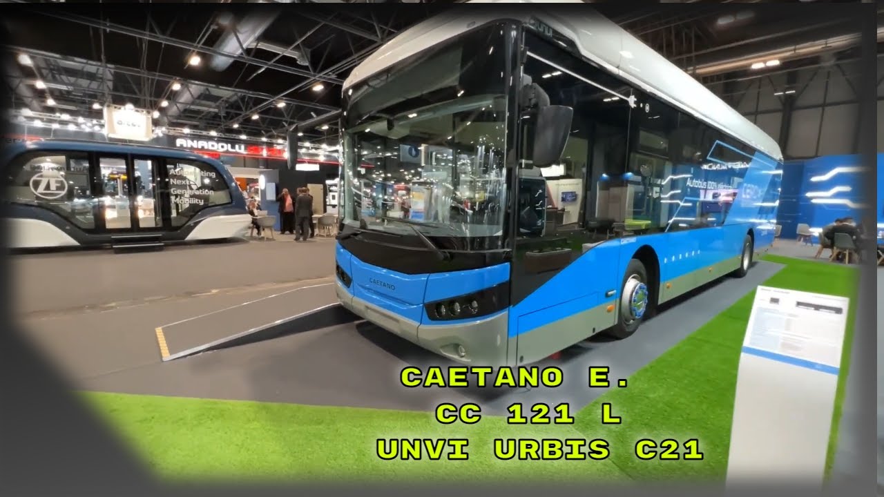 2023 CAETANO e. CC 121 L UNVI Urbis c21 Interior and Exterior IFEMA ...
