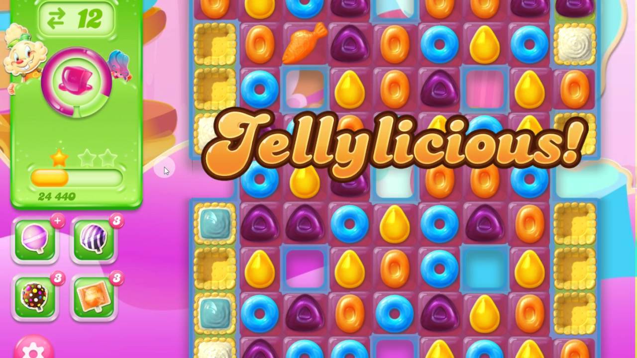 Candy Crush Jelly Saga Level 155 No Boosters 3 stars - Jelly Queen ...