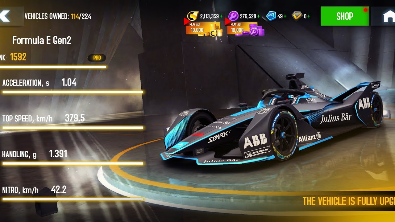 Claiming Formula E Cup & Rampfire Cup Prizes and Fully Upgrading ...