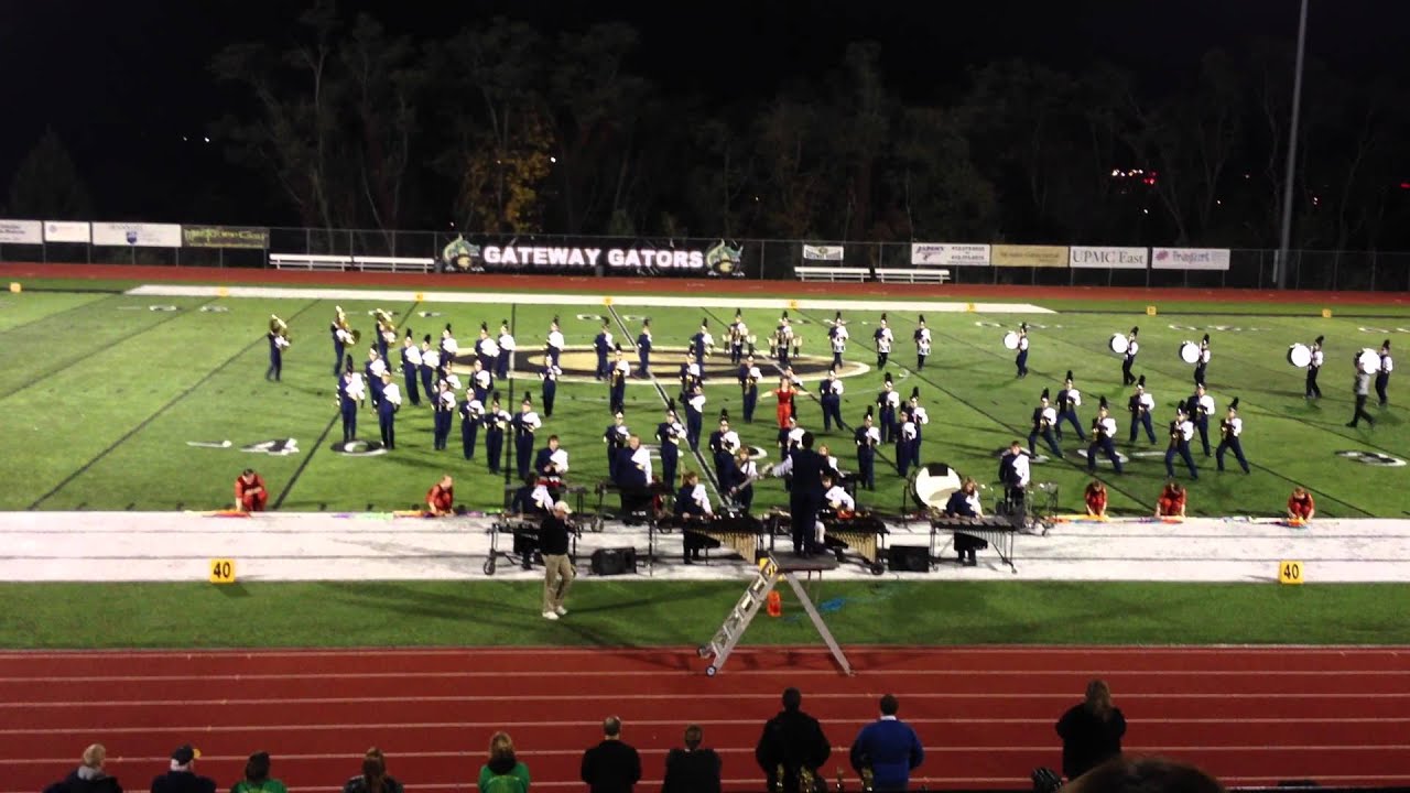 Mars Area Marching Band: Gateway Competition 10.13.12 - YouTube