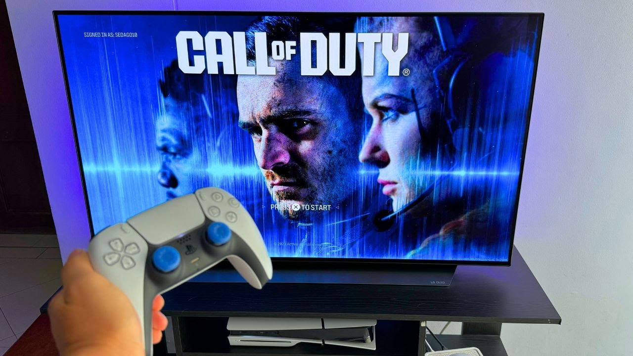 LG OLED C2 + WARZONE 3 PS5 Slim Gameplay 4K 120hz FPS Test (Best Oled ...