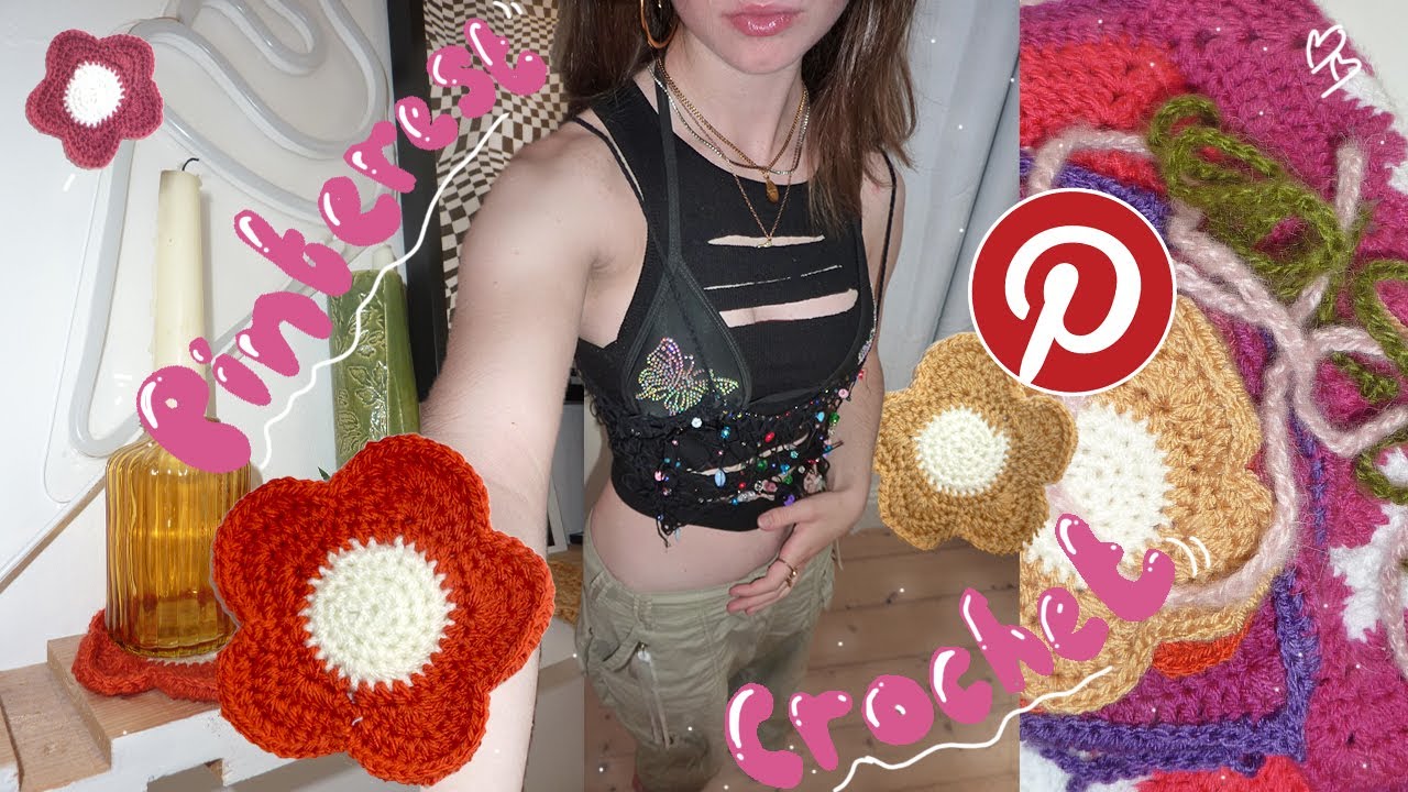 recreating pinterest crochet projects :) .｡.:*☆ - YouTube