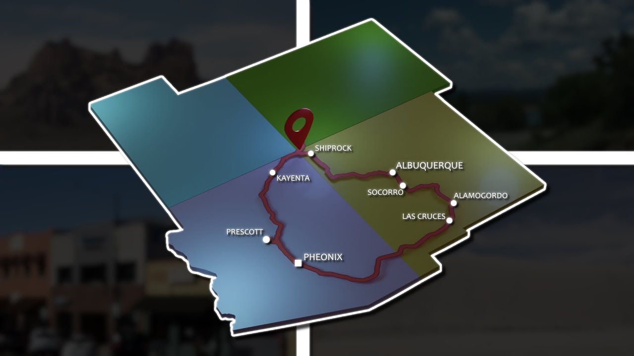 Exploring the Four Corner States - YouTube