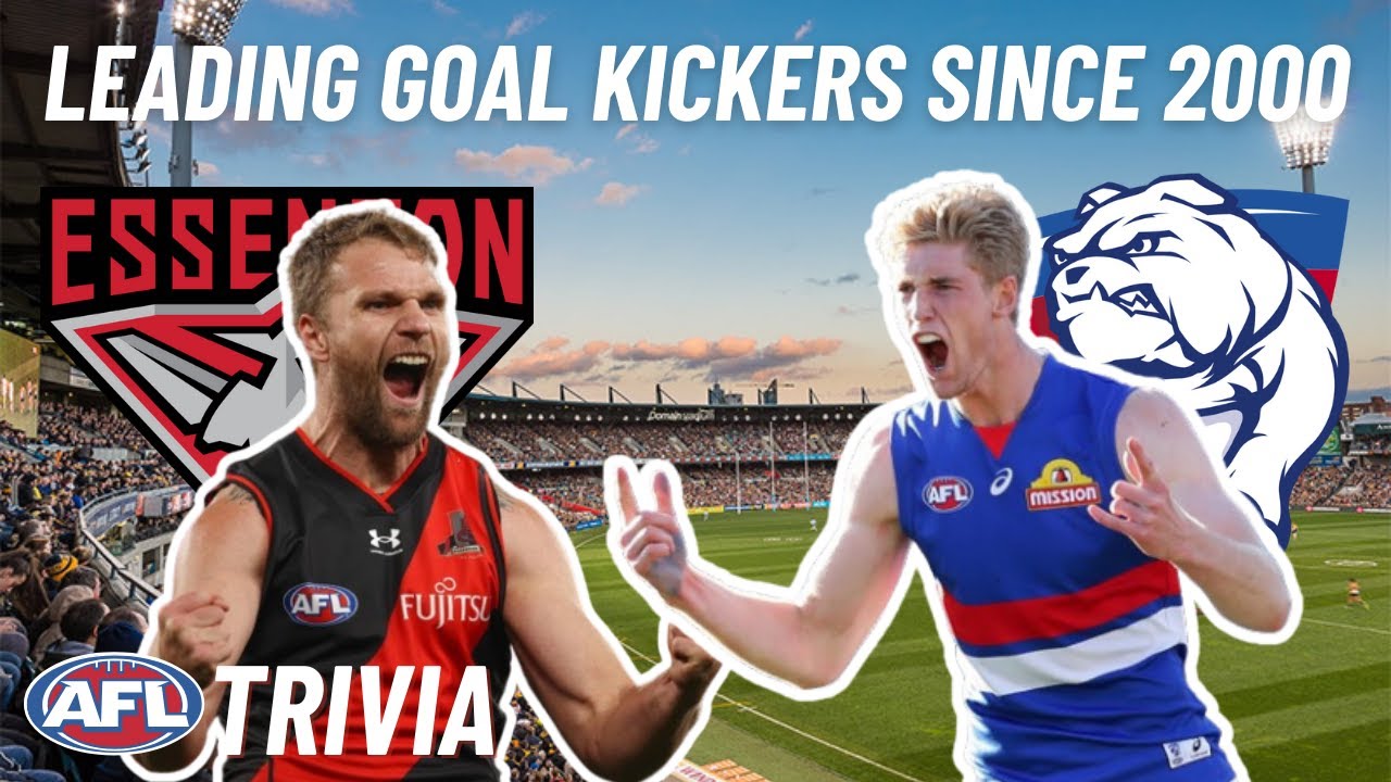 Essendon and Western Bulldogs Leading Goal Kickers Since 2000 (AFL ...