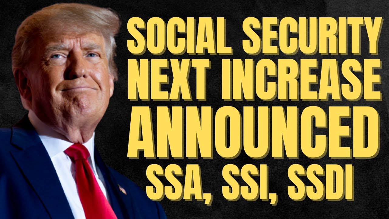 YES! Upcoming Social Security Increase JUST Announced | SSA, SSI, SSDI ...