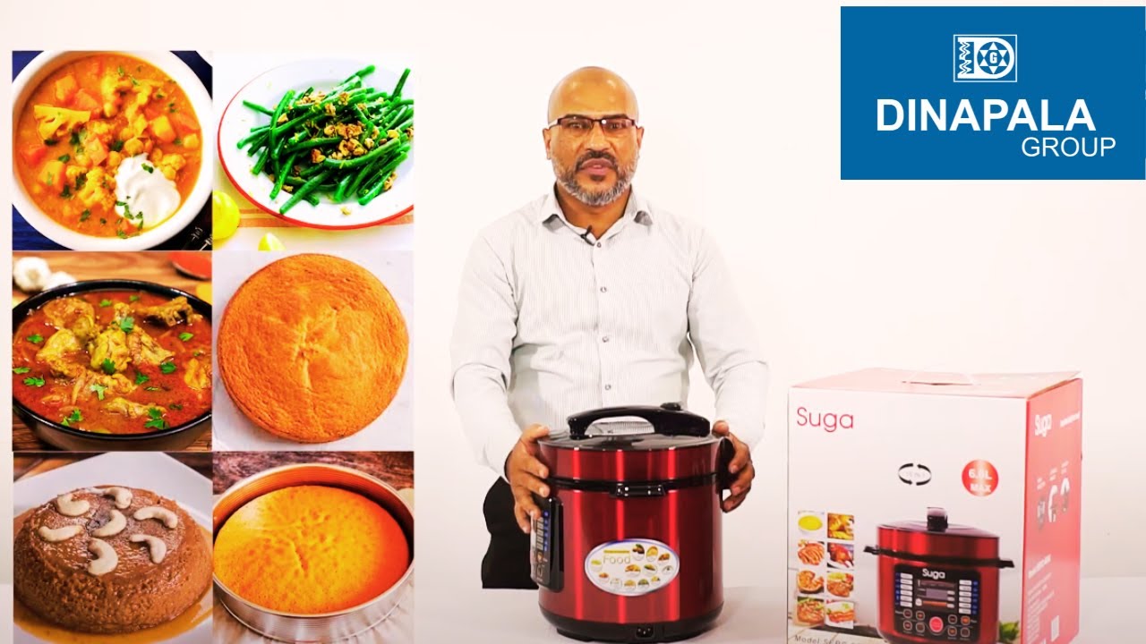 How to use Suga All in One Multi-cooker - Fry - Steam - Boil - Pressure ...