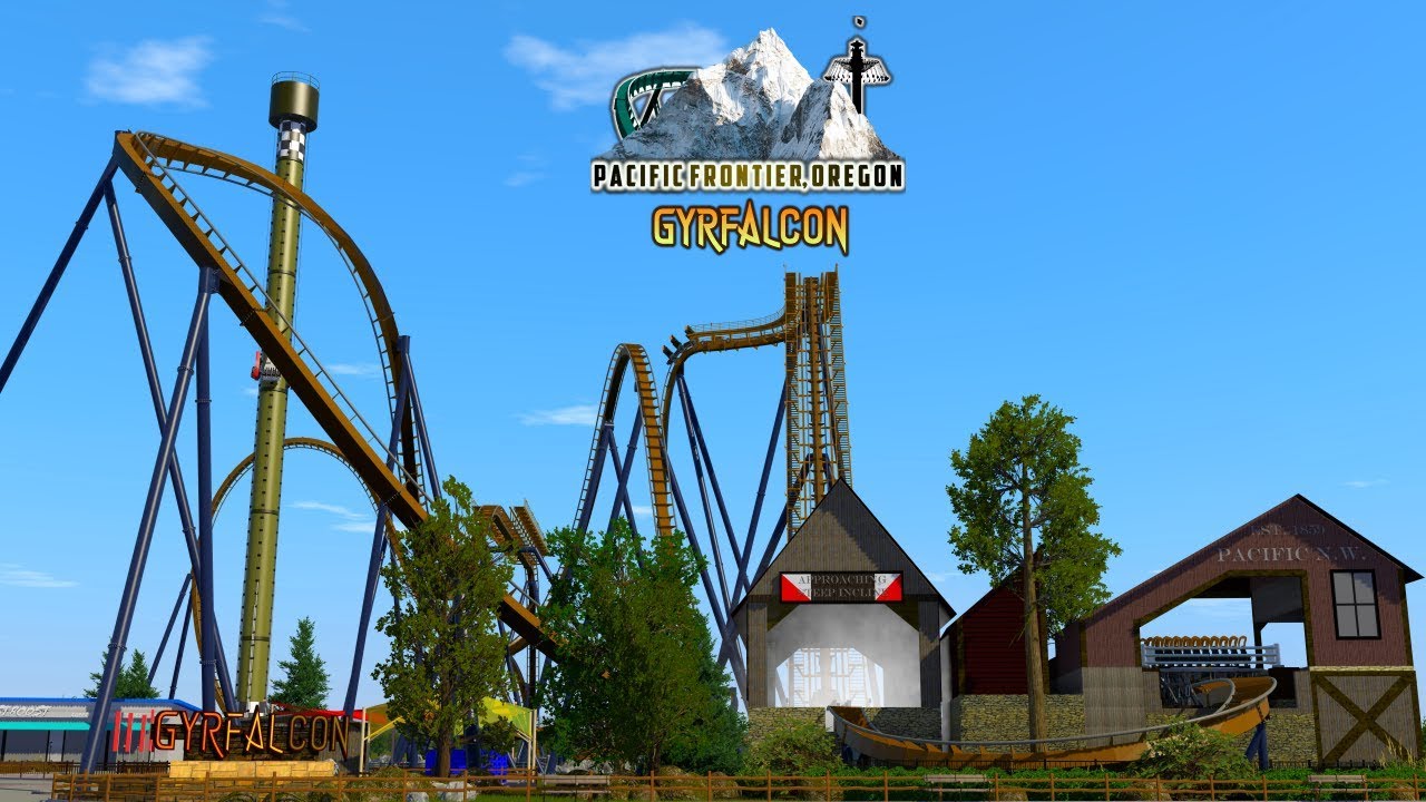 [NoLimits 2] Gyrfalcon/Pacific Frontier - B&M Dive Coaster - YouTube