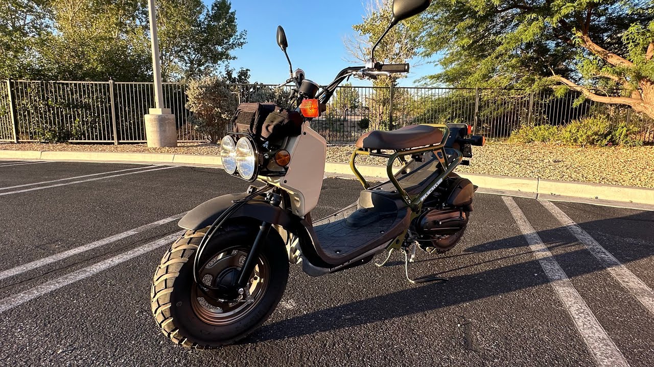 I took my ruckus off roading!! (2024 Honda Ruckus) - YouTube