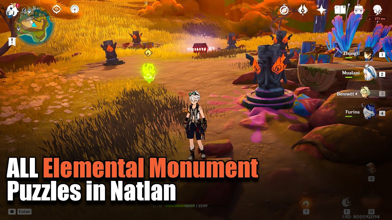 All Elemental Monument Puzzles in Natlan | Genshin Impact - YouTube