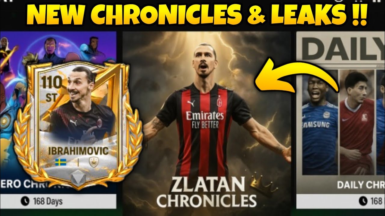 HOW TO GET NEW ICON CHRONICLES ZLATAN UPDATES EXTRA TIME LEAKS IN EA FC ...