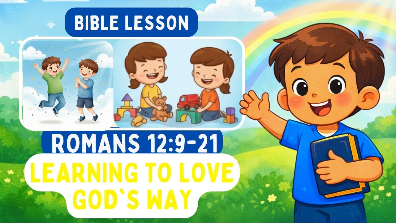 True Christian life - Romans 12:9 to 21 NKJV for kids - YouTube