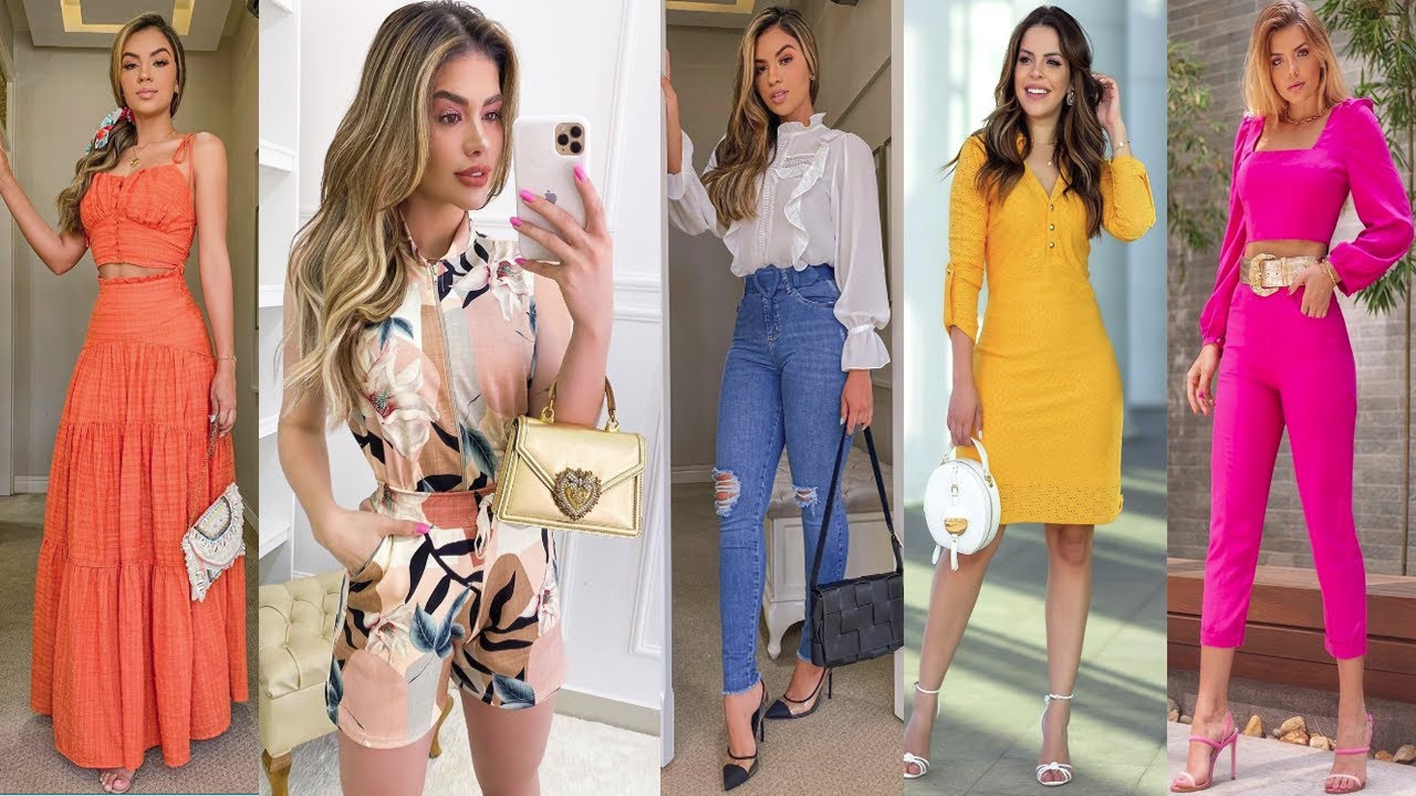 OUTFITS CASUALES Y MODERNOS 🌼MODA Y TENDENCIA PARA MUJERES 2020/2021 ...