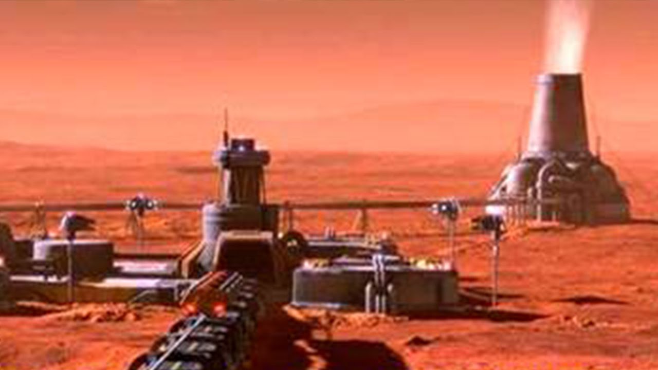 SECRET ALIEN MILITARY BASE SPOTTED ON MARS? - YouTube