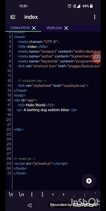 Best Code Editor Android For Html, Css, Javascript, Python, Php - Youtube