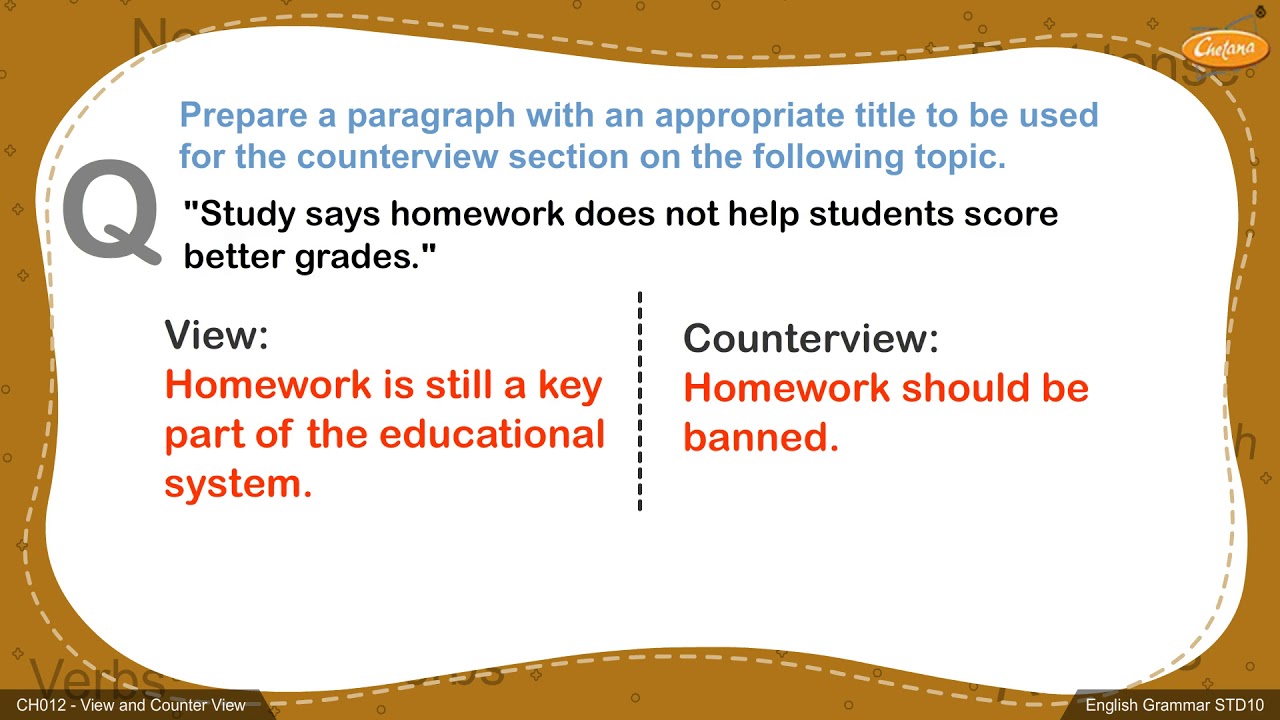 CPEG10 WS CH12 View and Counter View - YouTube