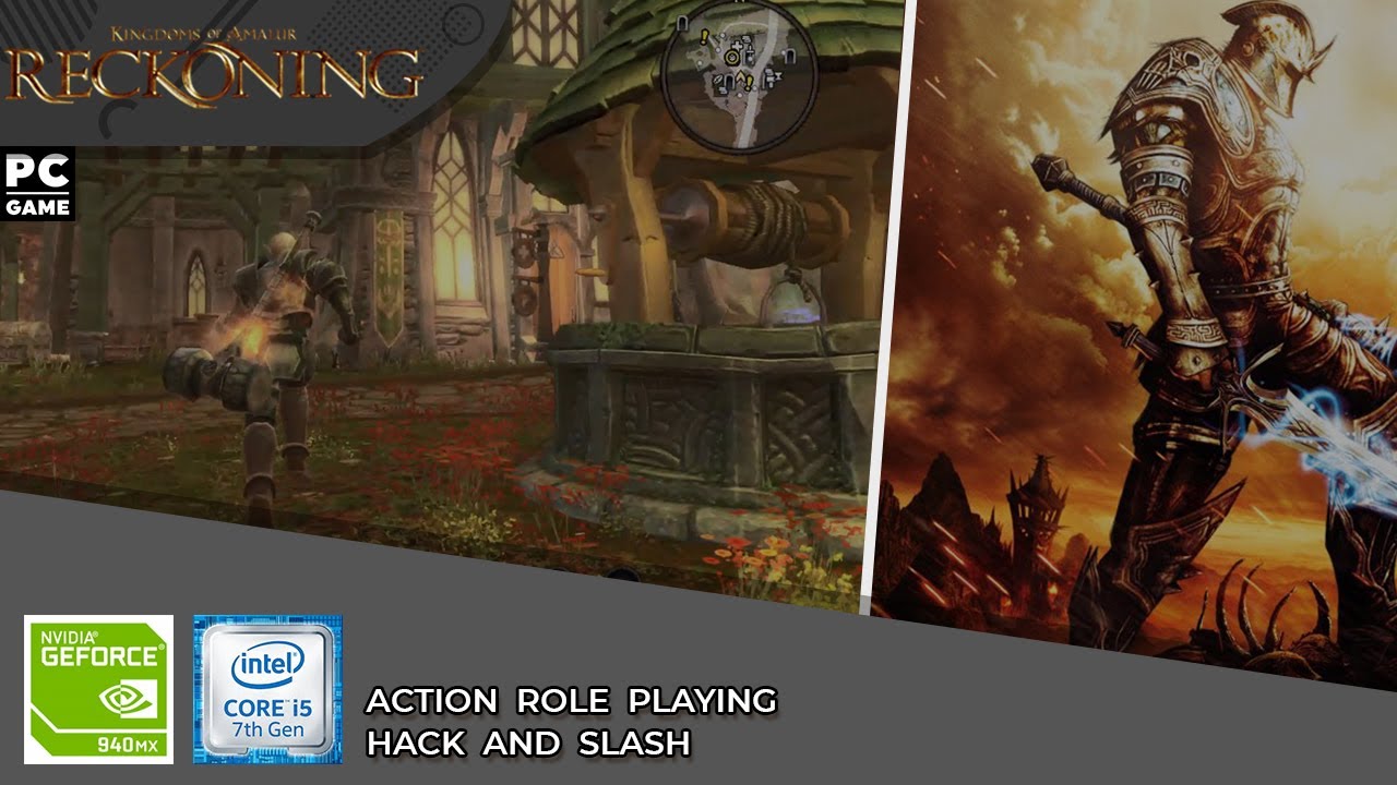 Kingdom of Amalur: Re-Reckoning | Geforce 940MX - i5 7200U | - YouTube