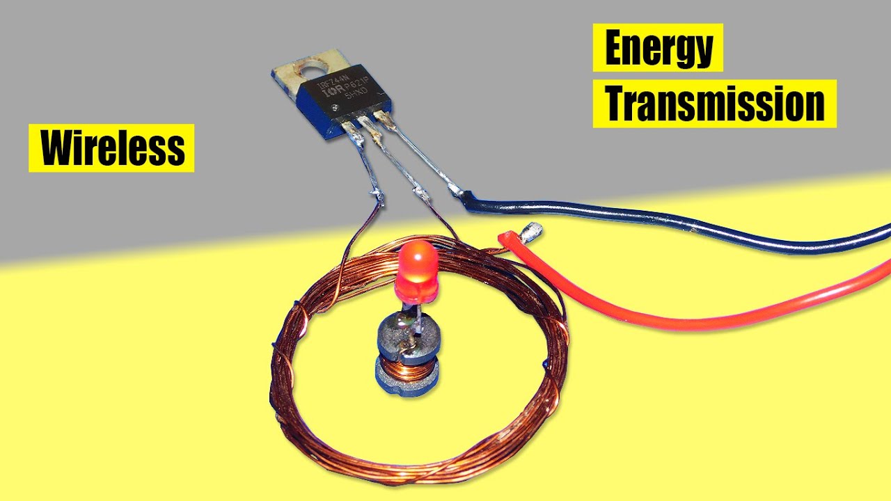 Awesome Idea!! Simple Wireless Power Transmission - YouTube