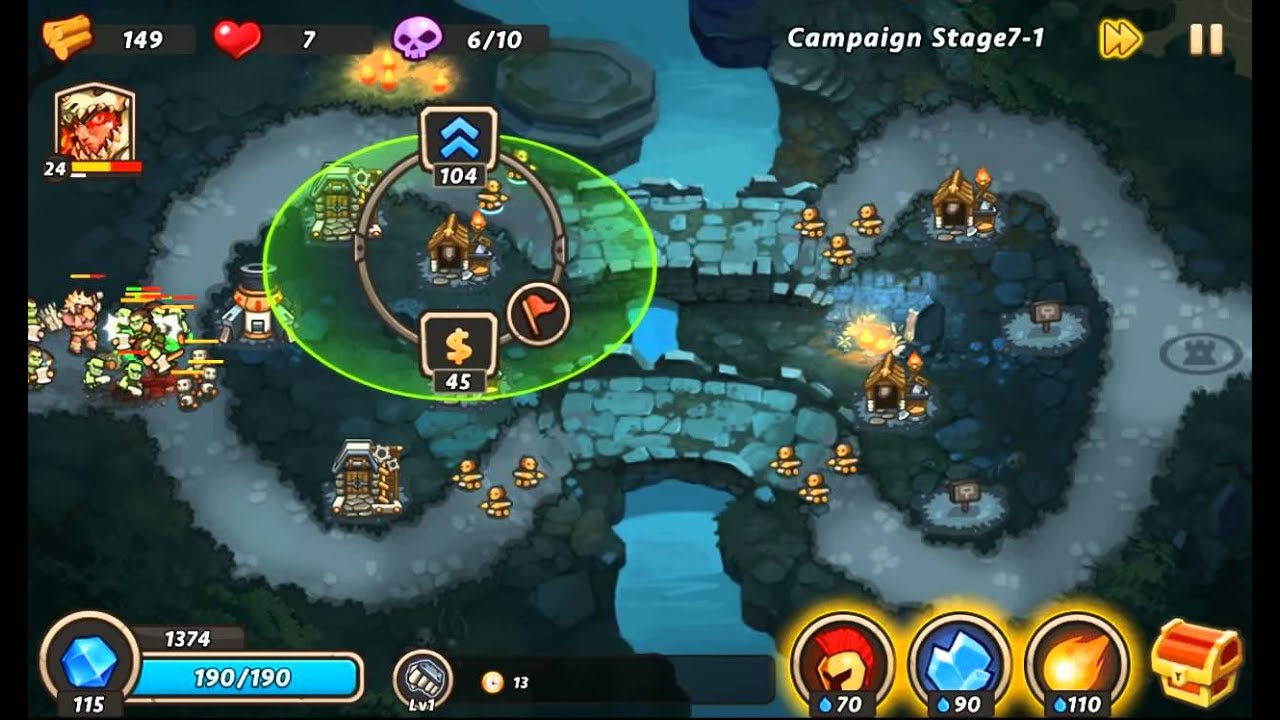 Castle Defense 2 - [7-1] #19 (3 Stars) [HD] - Joy Of The Dead - YouTube