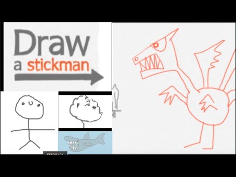 draw a stickman game - YouTube
