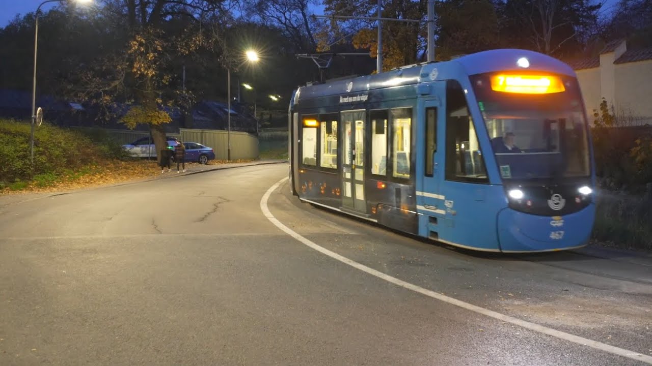 Sweden, Stockholm, tram ride from Waldemarsudde to T-Centralen - YouTube