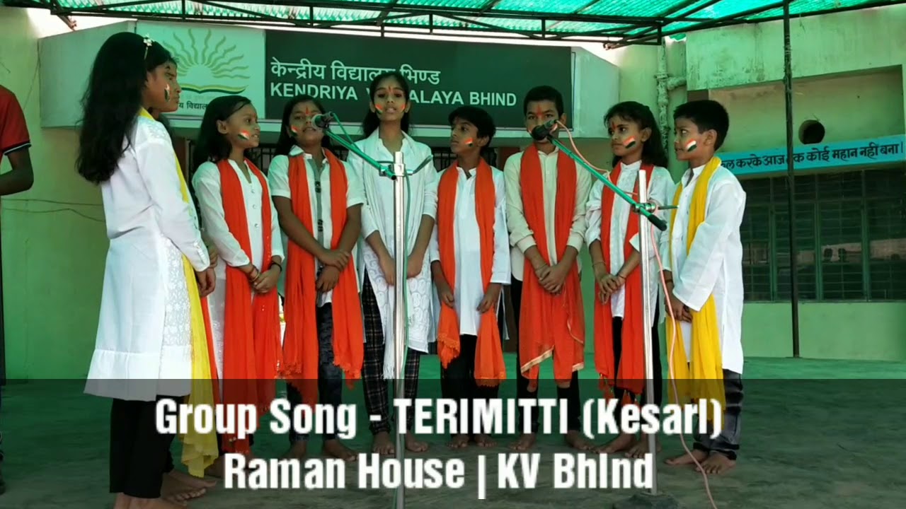 Teri Mitti - Kesari | Raman House | Group Song | KV Bhind - YouTube