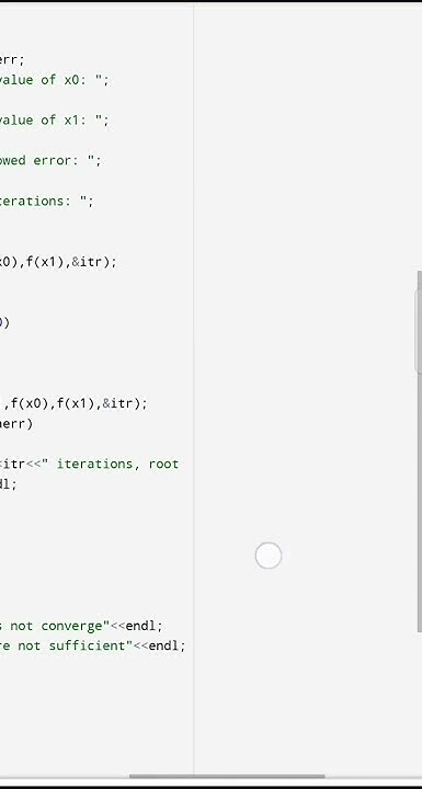 regula falsi method coding with Harry coding for beginners#Educationknowledge - YouTube